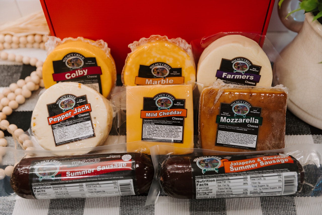 Cheese & Summer Sausage Gift Box | Amish Cheese House
